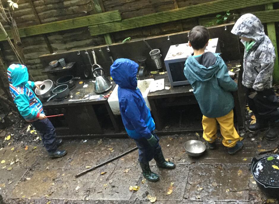 Green Base Forest School Autumn Term | Broomhill Infants School