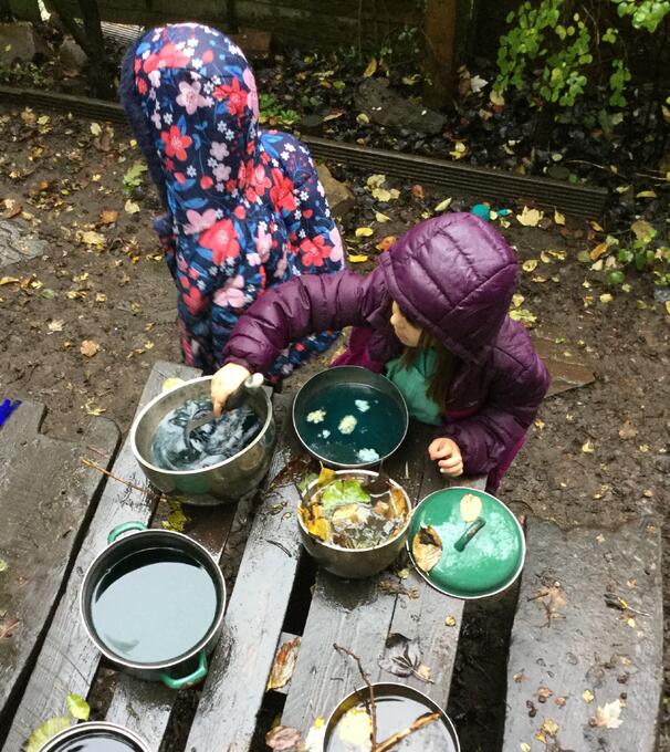 Green Base Forest School Autumn Term | Broomhill Infants School